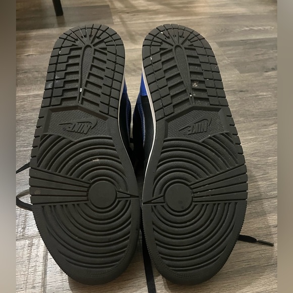 Jordan | Shoes | Nike Air Jordan Mid Hyper Royal Blue Black Leather ...